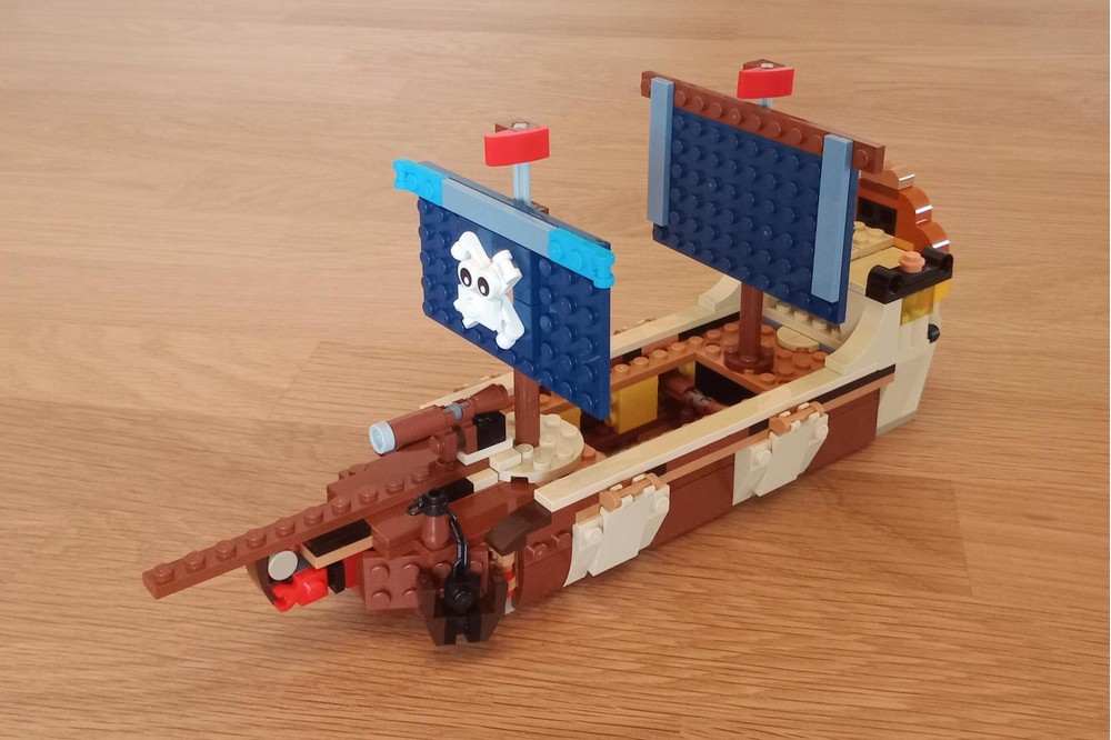 Lego Moc 31143 Pirate Ship By Nequmodiva Rebrickable Build With Lego