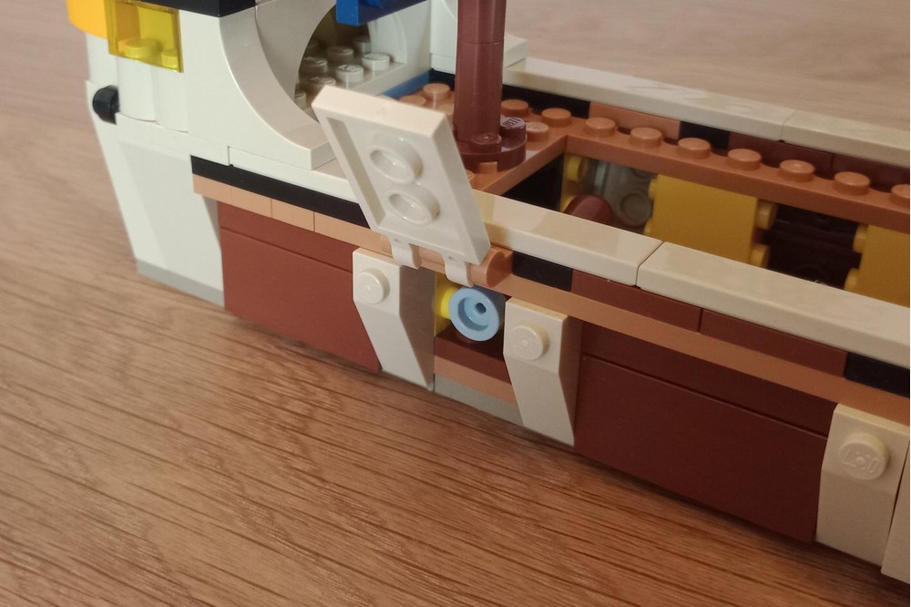 Lego Moc 31143 Pirate Ship By Nequmodiva Rebrickable Build With Lego