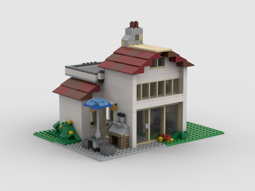 LEGO MOC 31012 - House by The MOCMaker | Rebrickable - Build with LEGO