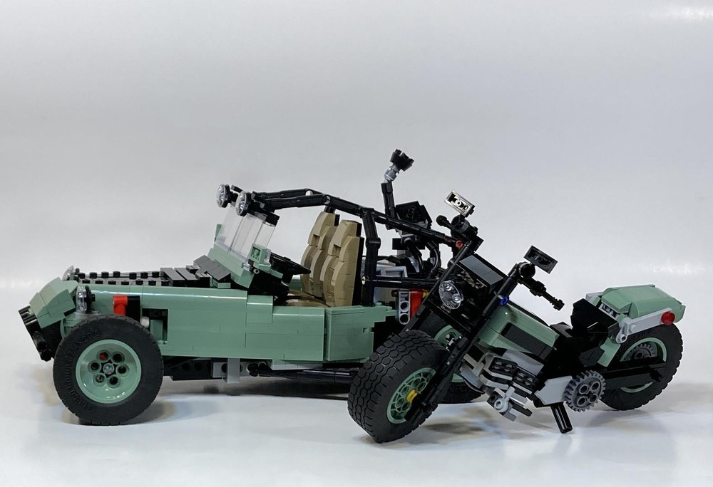 LEGO MOC 10317 Land Rover Sand Rail and Fatboy by BAM Mocs ...