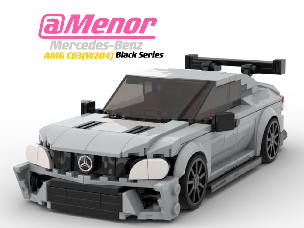 LEGO MOC Mercedes Benz AMG C63(W204) BlackSeries by Menor | Rebrickable ...