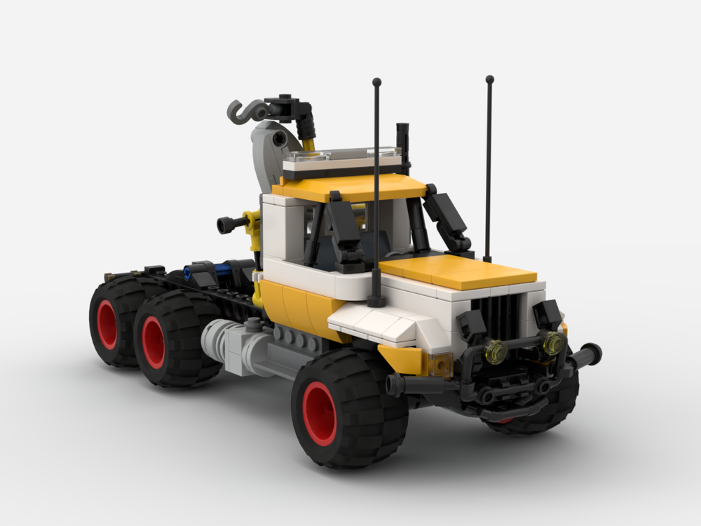 LEGO MOC Snowrunner Semi Truck by owstin | Rebrickable - Build with LEGO