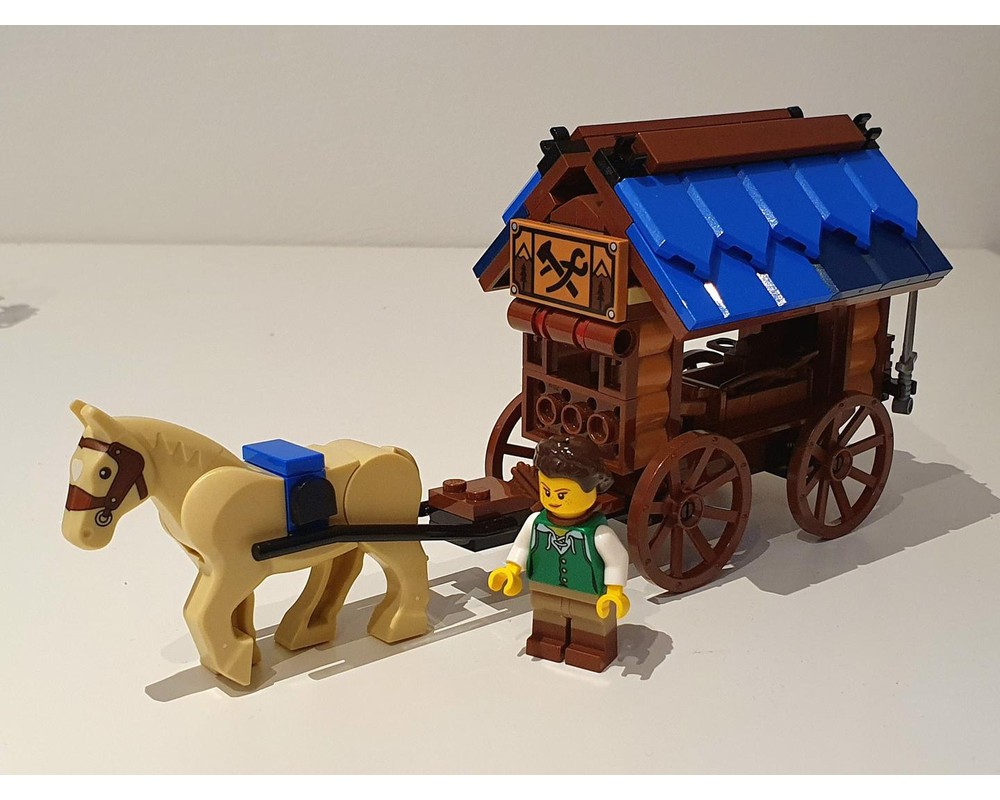 LEGO MOC Medieval Church by Gr33tje13 | Rebrickable - Build with LEGO