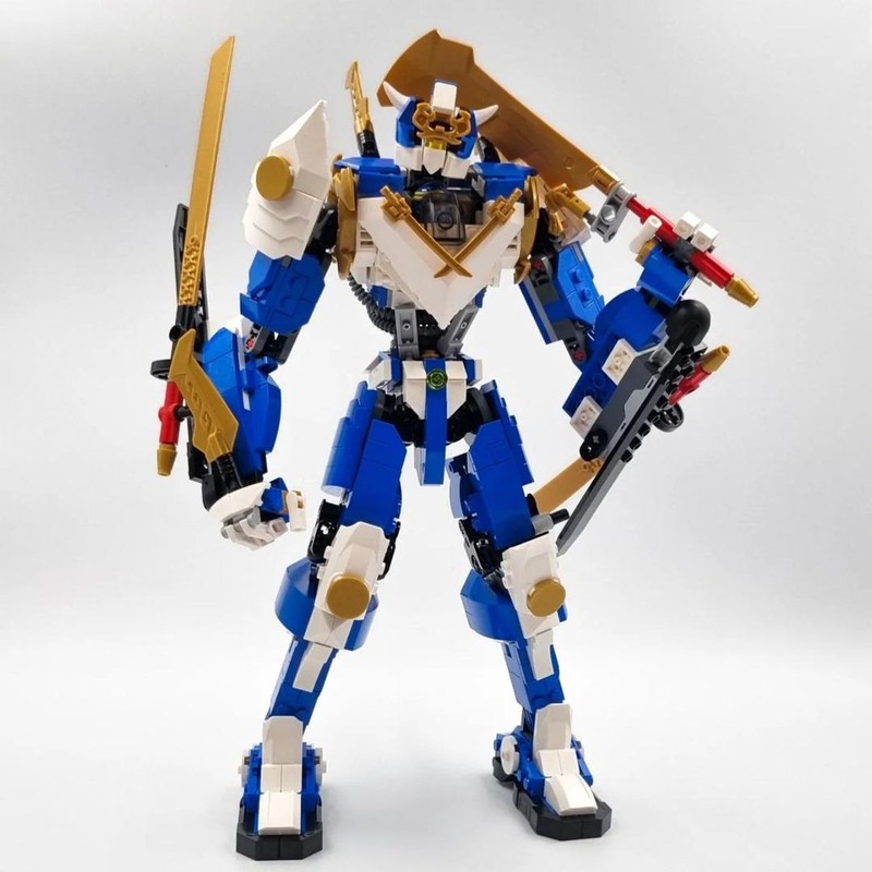 LEGO MOC Jay's Titan Mech Alternate Build by thebricksong | Rebrickable ...