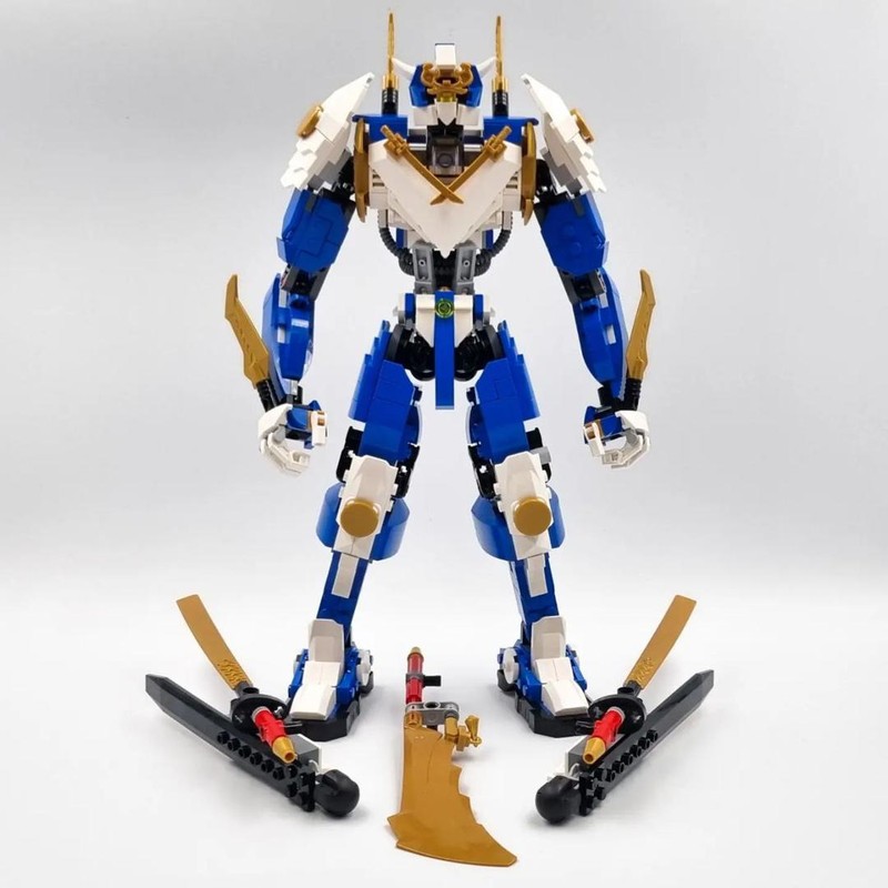 LEGO MOC Jay's Titan Mech Alternate Build by thebricksong | Rebrickable ...