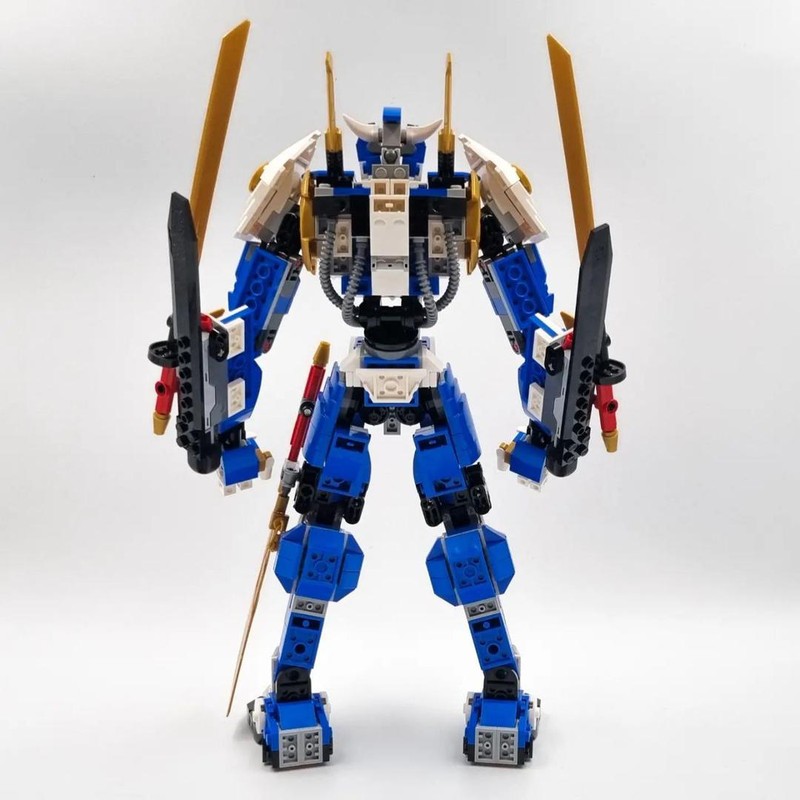 LEGO MOC Jay's Titan Mech Alternate Build by thebricksong | Rebrickable ...