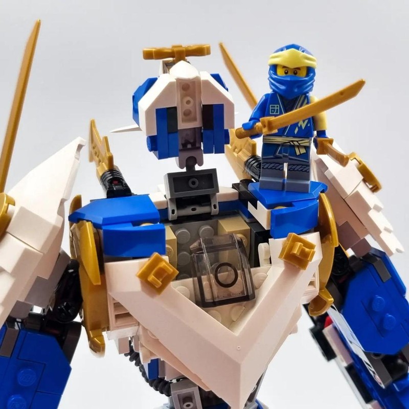LEGO MOC Jay's Titan Mech Alternate Build by thebricksong | Rebrickable ...