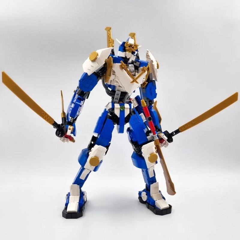 LEGO MOC Jay's Titan Mech Alternate Build by thebricksong | Rebrickable ...