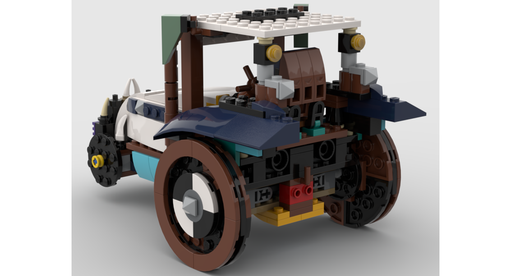 LEGO MOC Tractor by The JC1040 | Rebrickable - Build with LEGO