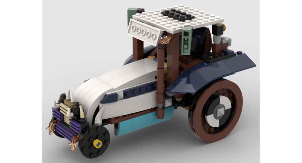 LEGO MOC Tractor by The JC1040 | Rebrickable - Build with LEGO