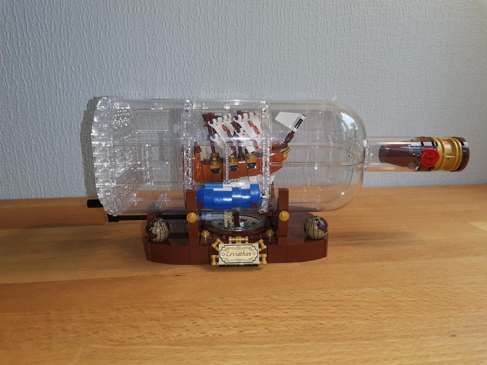 LEGO MOC Lego Ship in a Bottle Kinetic Modification by falki22 ...