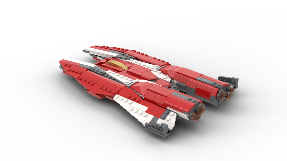 LEGO MOC Mamba (1:300 scale) by Qwinter | Rebrickable - Build with LEGO