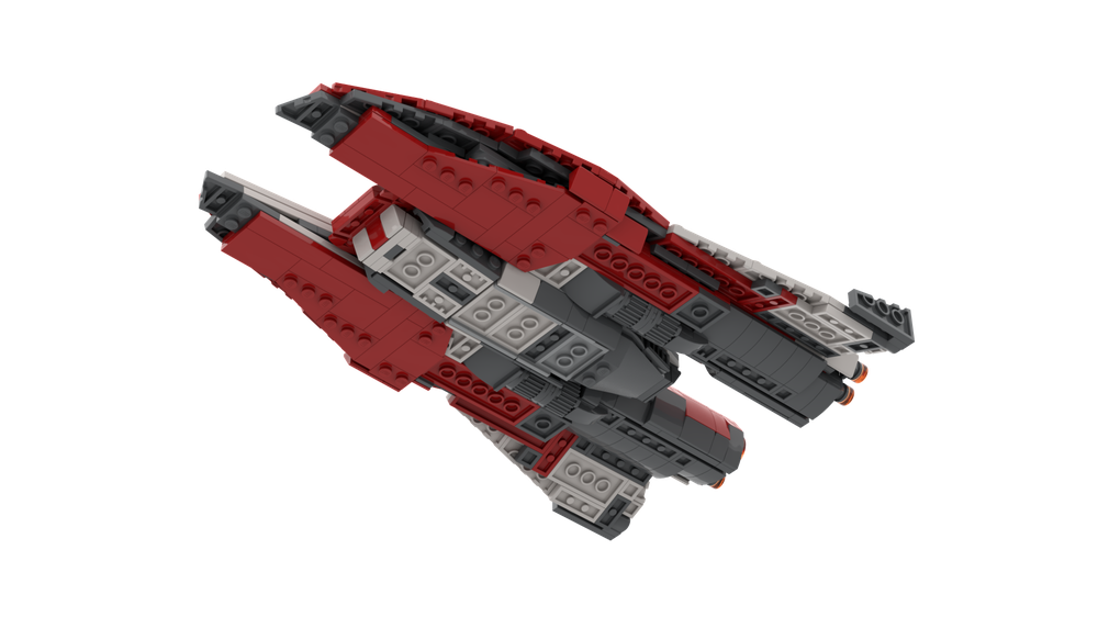LEGO MOC Mamba (1:300 scale) by Qwinter | Rebrickable - Build with LEGO