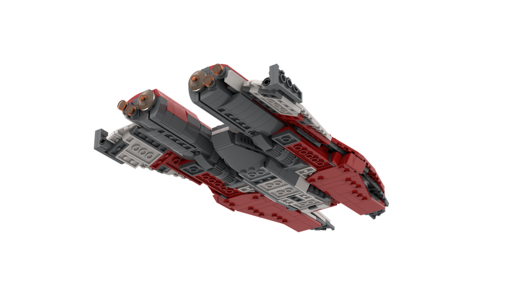 LEGO MOC Mamba (1:300 scale) by Qwinter | Rebrickable - Build with LEGO