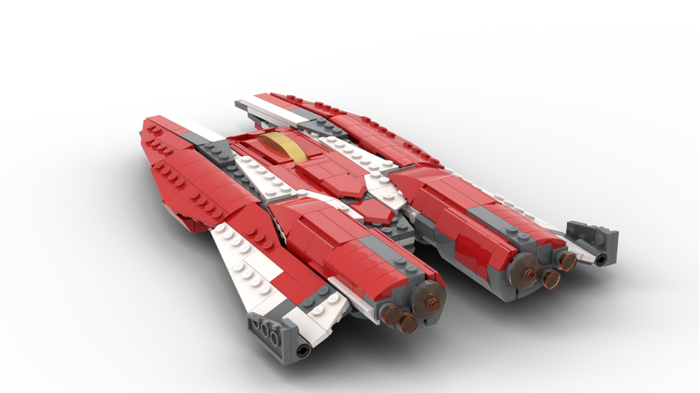 LEGO MOC Mamba (1:300 scale) by Qwinter | Rebrickable - Build with LEGO