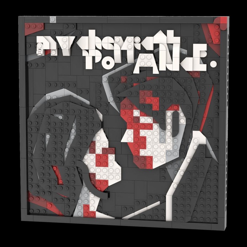 LEGO MOC MCR - Three Cheers Album Mosaic by linamenim | Rebrickable ...