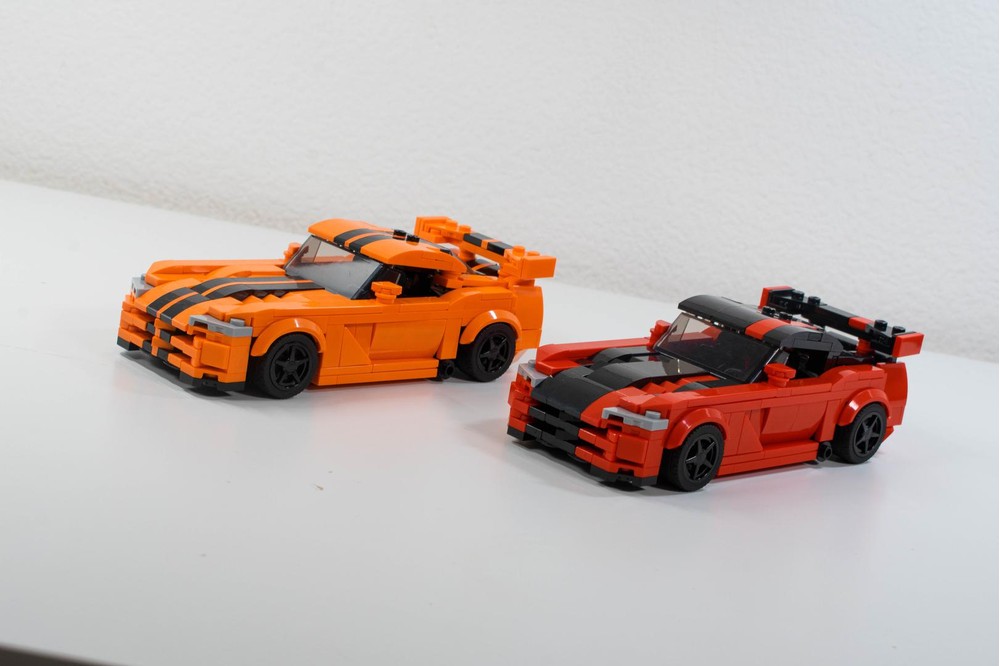 Lego Moc Dodge Viper Acr 2008 By Mcgwerks Rebrickable Build With Lego