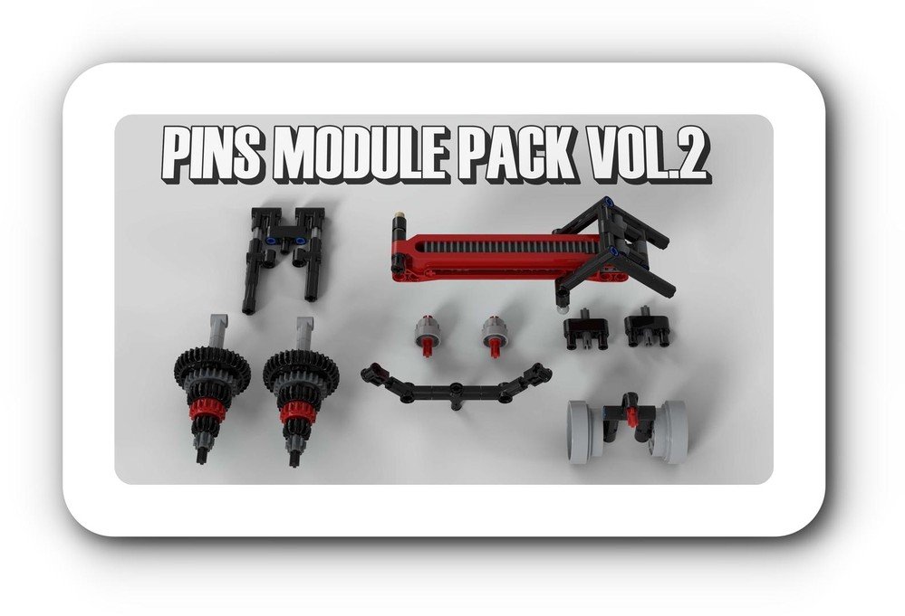 LEGO MOC pins module pack vol.2 by pins_n_liftarms | Rebrickable ...