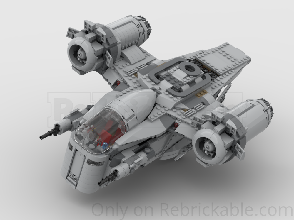 LEGO MOC 75292 Razor Crest - modified engines (FREE) by aachthor ...