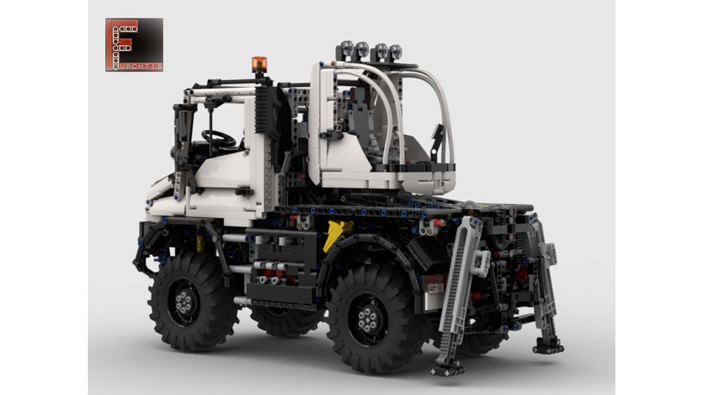LEGO MOC Attachments for Unimog U535 #2 by Furchtis | Rebrickable ...
