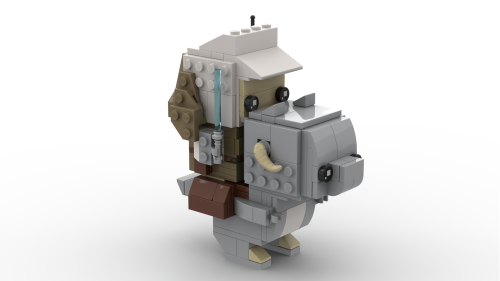 LEGO MOC Hoth Luke, Han and Tauntaun by iprice | Rebrickable - Build ...