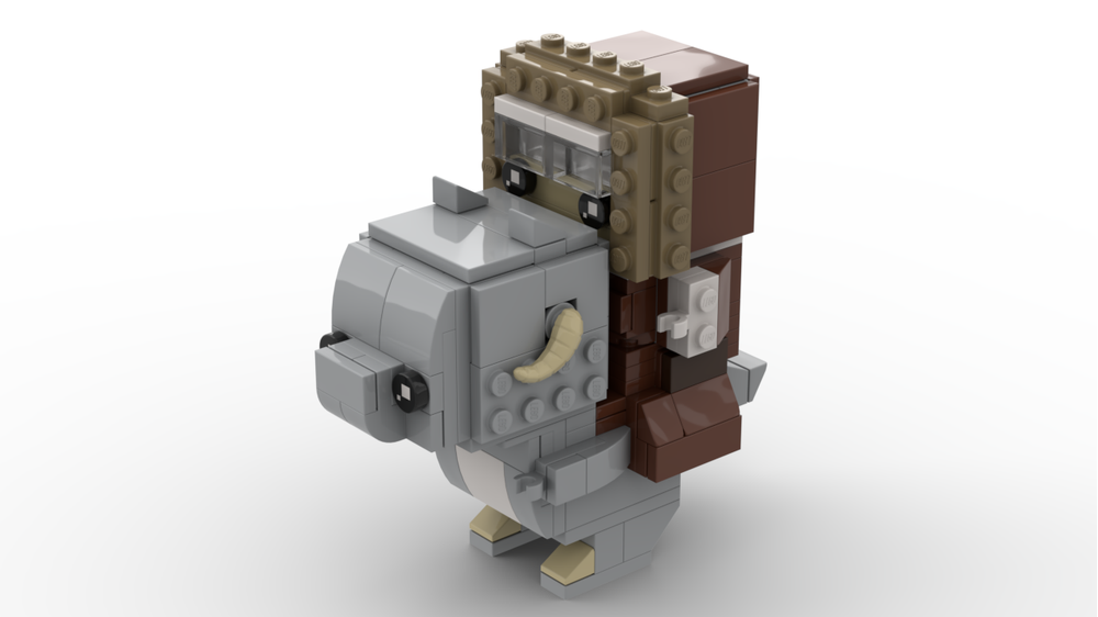 LEGO MOC Hoth Luke, Han and Tauntaun by iprice | Rebrickable - Build ...