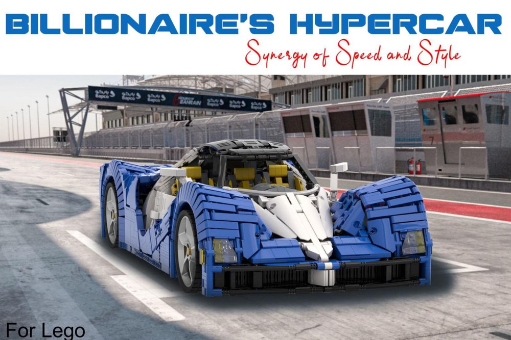 LEGO MOC Billionaire's Hypercar by GrizzlyBearAdams | Rebrickable ...