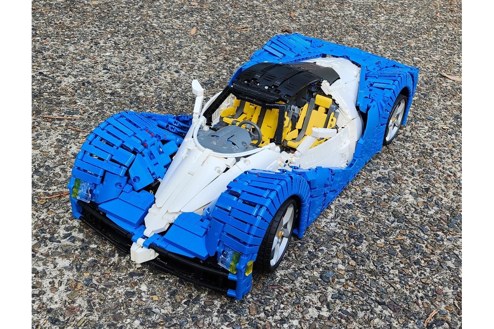LEGO MOC Billionaire's Hypercar by GrizzlyBearAdams | Rebrickable ...