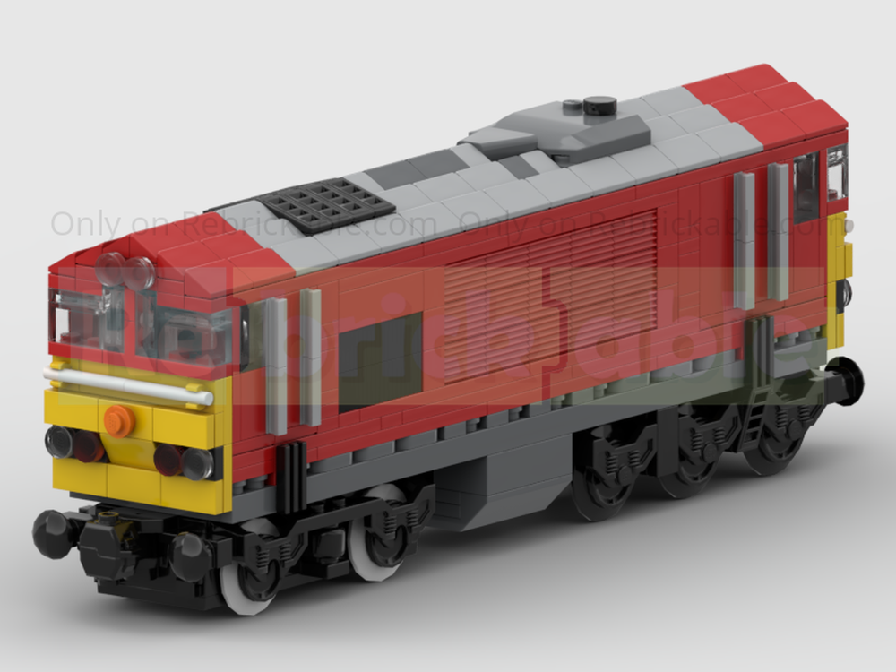 LEGO MOC BR Class 66 Diesel Locomotive Train In Deutsche Bahn (DB ...