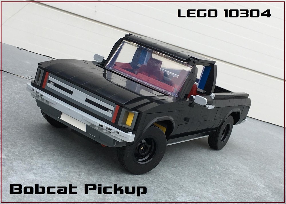 LEGO MOC 10304 Bobcat Pickup by Kirvet | Rebrickable - Build with LEGO