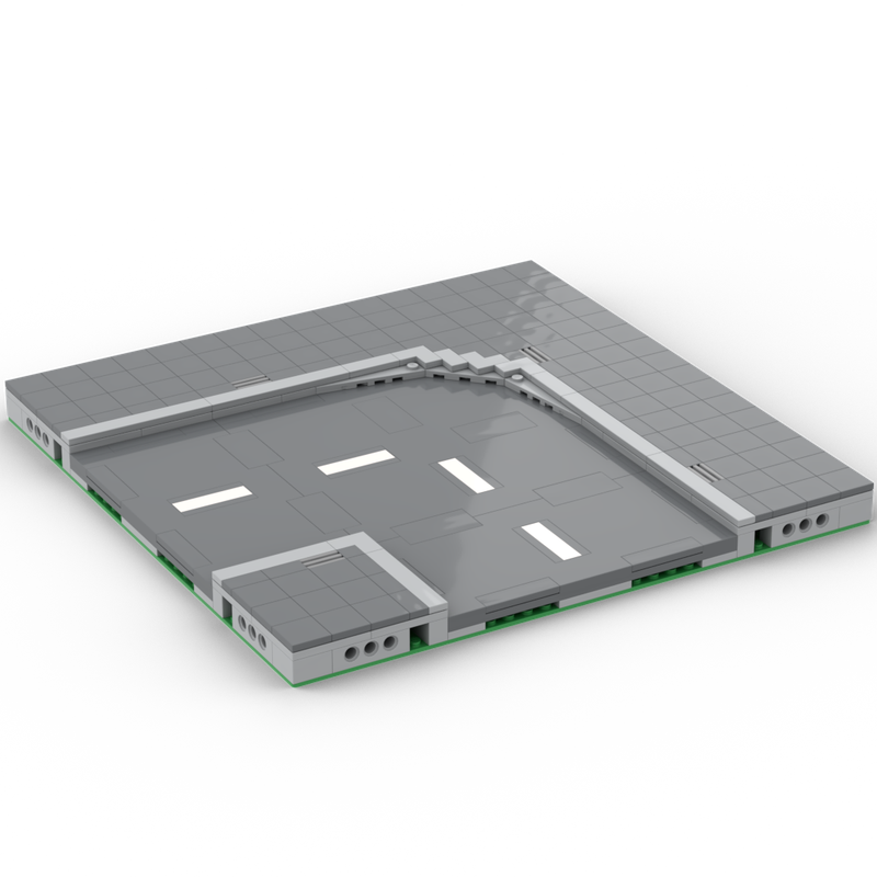 LEGO MOC MILS Street (32x32) Curve by Hannas.Beverly.Bricks ...