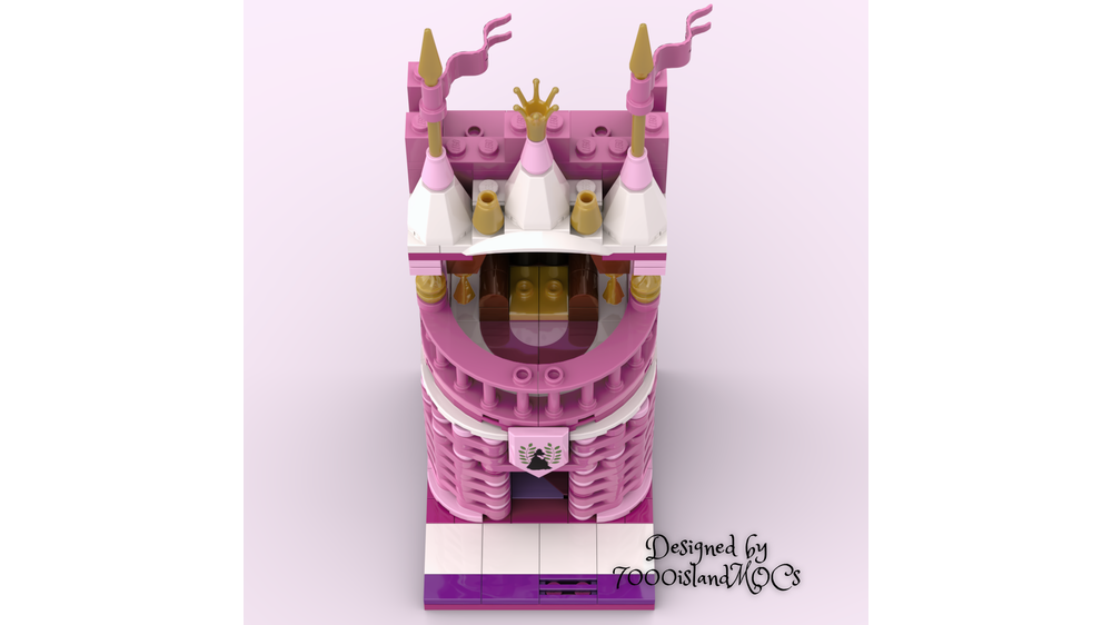 LEGO MOC-148514 Pink Princess Castle by 7000islandMOCs | Rebrickable ...