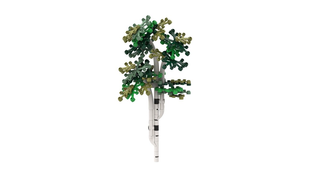 LEGO MOC Birch Tree by felix.rebricks | Rebrickable - Build with LEGO