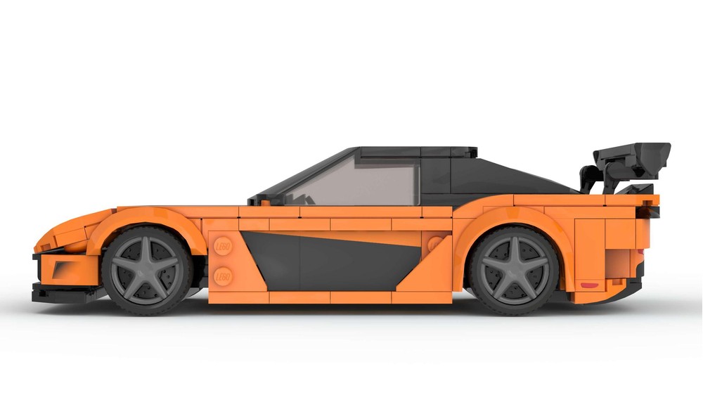LEGO MOC Fast & Furious Tokyo Drift Han's RX-7 Veilside Fortune Body ...