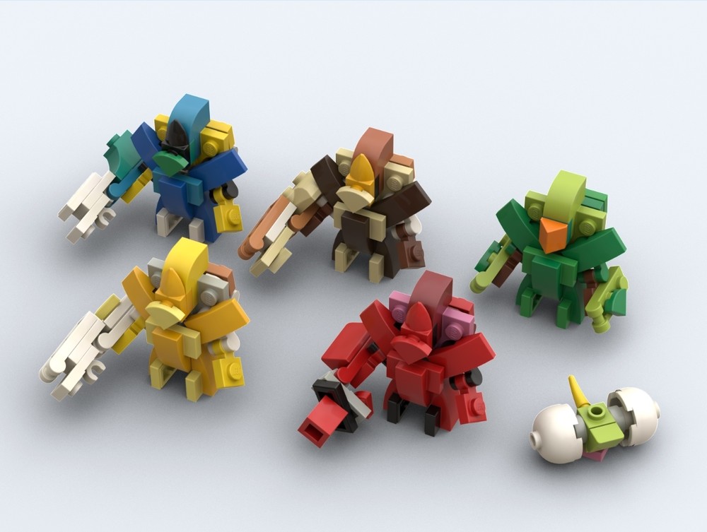 LEGO MOC Government Drones (31143 Alt) by SpartaVista | Rebrickable ...