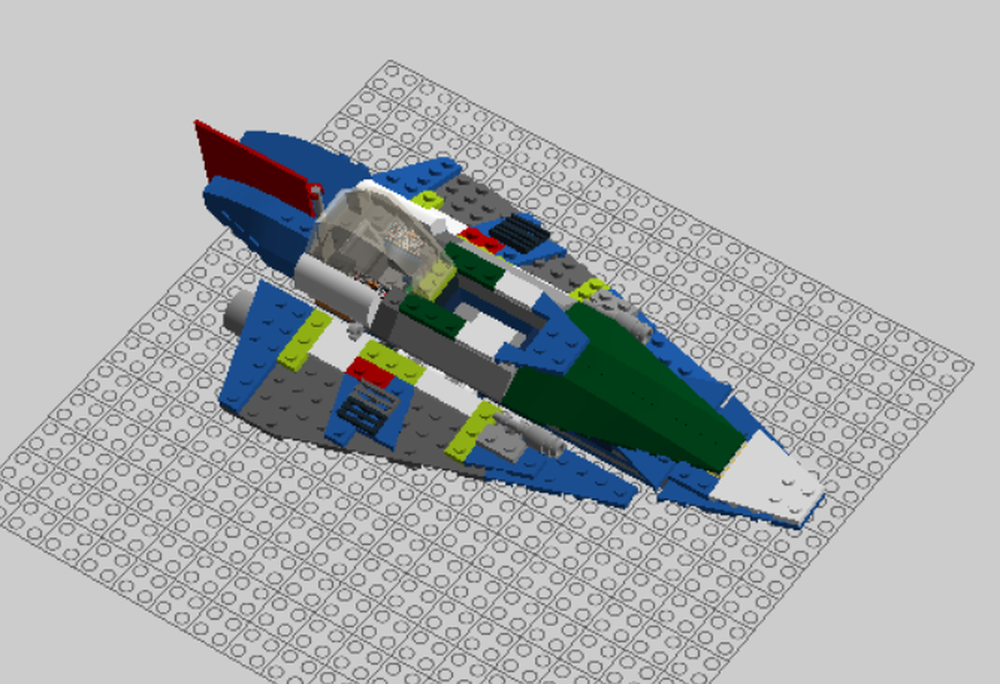 LEGO MOC Don wan kihotay the jedi clone jedi starfighter by jonasLEGO ...