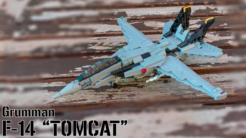 LEGO MOC Grumman F-14 TOMCAT - 1:70 Scale by DarthDesigner ...