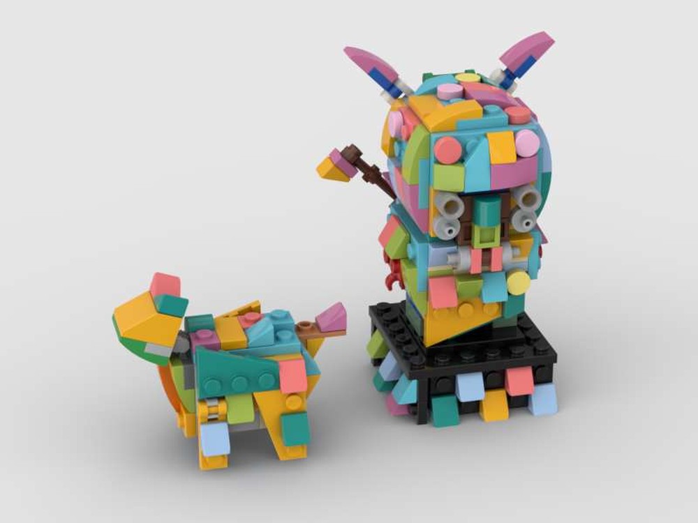 LEGO MOC Piñata Raider by andrewfanoflego | Rebrickable - Build with LEGO