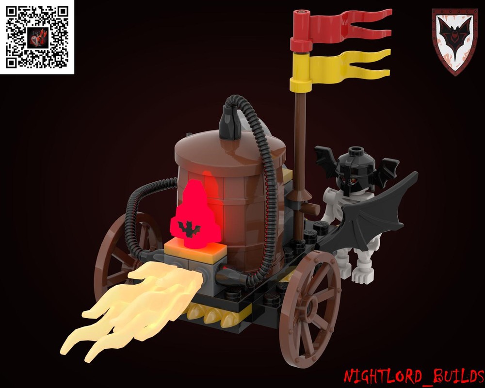 LEGO MOC Fright Knight's Hellfire Cart by Nightlord_Builds ...
