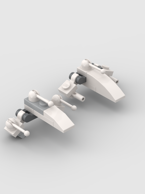 LEGO MOC Micro E-Wing by McMOC | Rebrickable - Build with LEGO