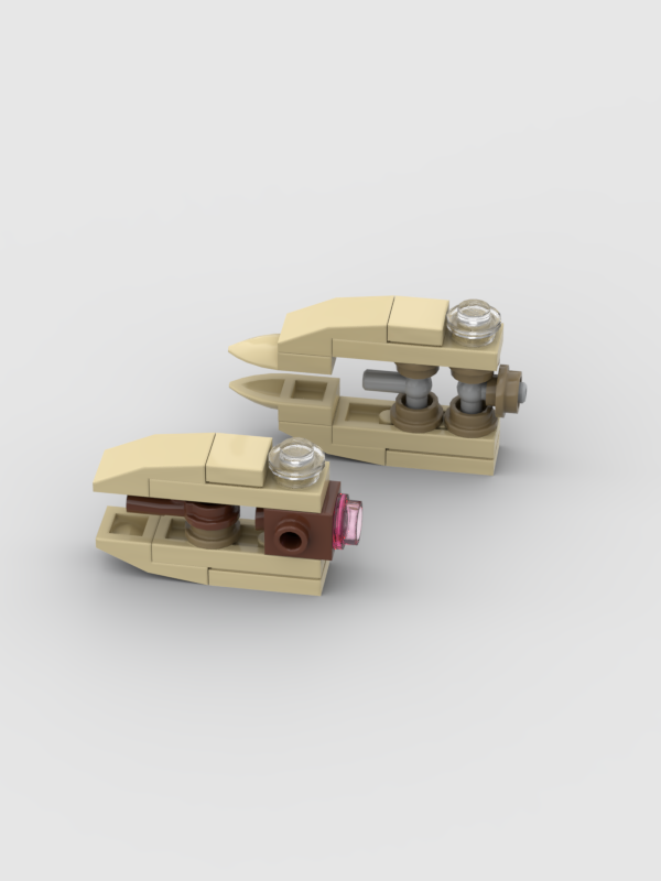 LEGO MOC Micro Geonosian/nantex Fighter by McMOC | Rebrickable - Build ...