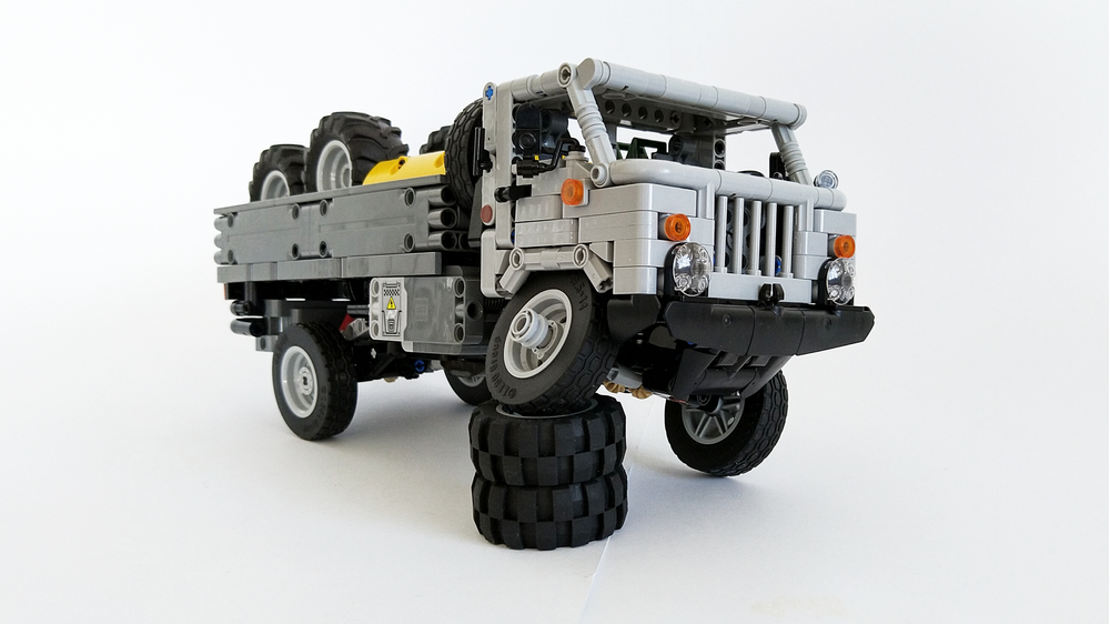 LEGO MOC Off-road truck Gaz 66 4x4 RC by keymaker | Rebrickable - Build ...