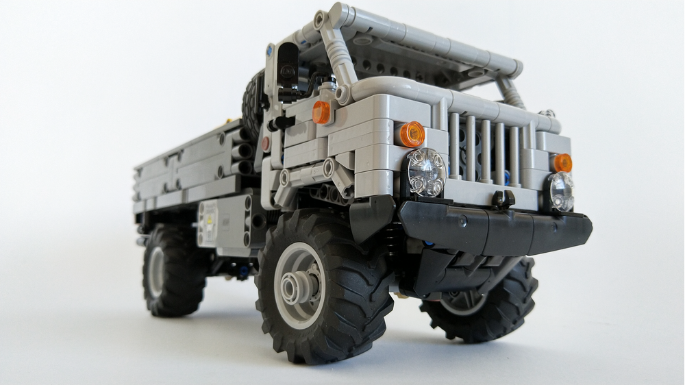 Lego Moc Off Road Truck Gaz 66 4x4 Rc By Keymaker Rebrickable Build