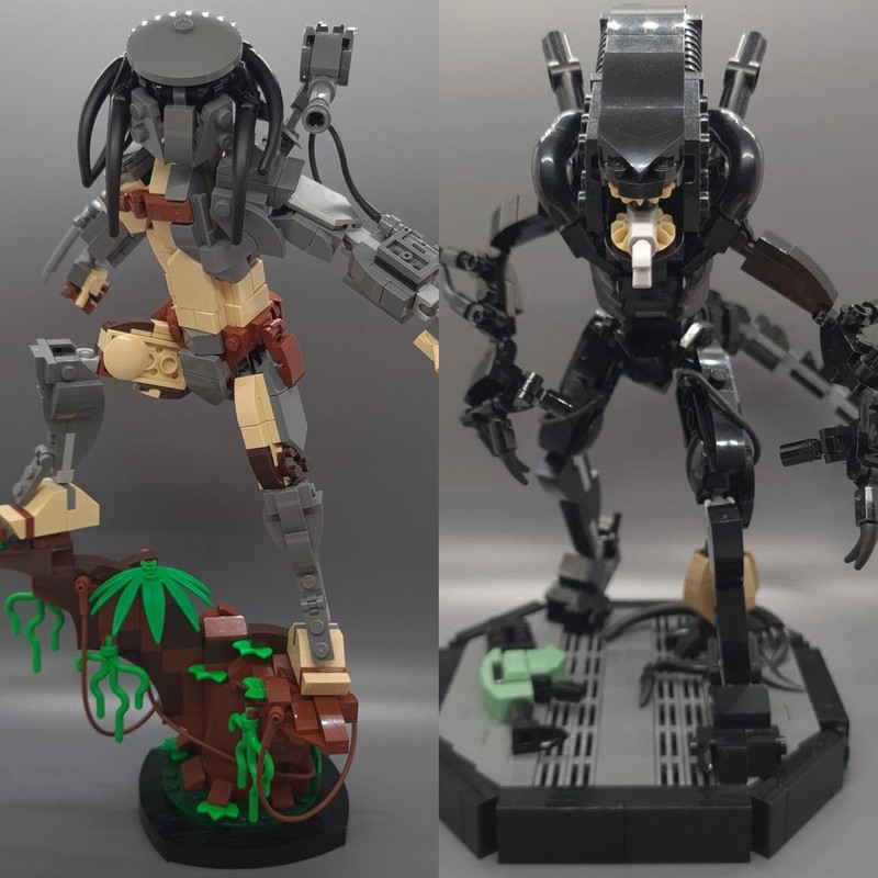 LEGO MOC Alien vs Predator Bundle by Moc_Lobster | Rebrickable - Build ...