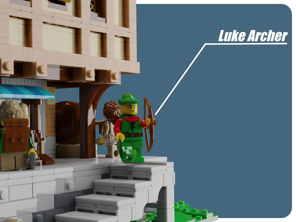 LEGO MOC Henry's Watermill Bakery by philippbricks | Rebrickable ...