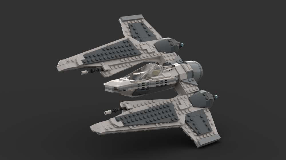 LEGO MOC 75348 Fang Fighter [MOD FOR SPINNING] by David0531 ...
