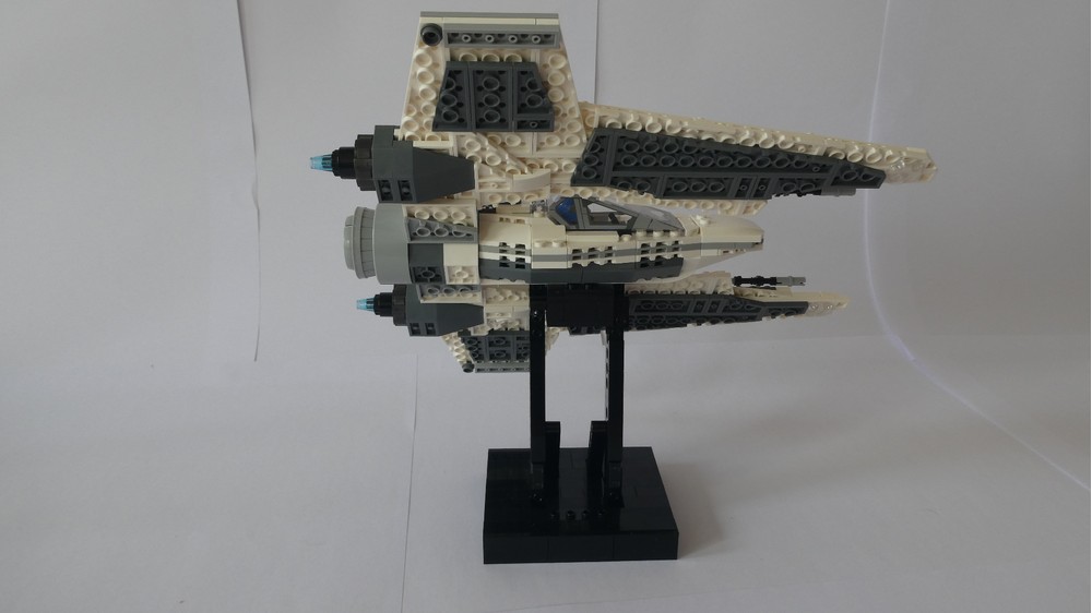 Lego Moc 75348 Fang Fighter Mod For Spinning By David0531