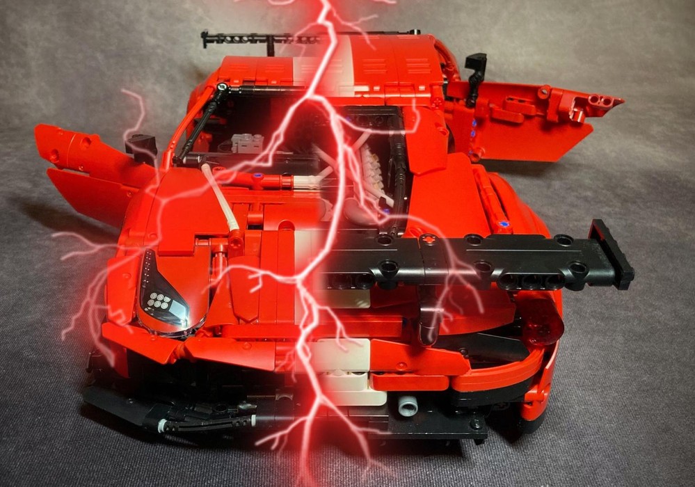 LEGO MOC 488 GTE MOD instructions pack by Lego technic world ...