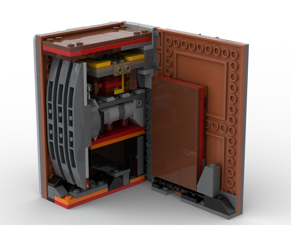 Lego Moc Episode Iii Mustafar Battle By Liio Rebrickable Build