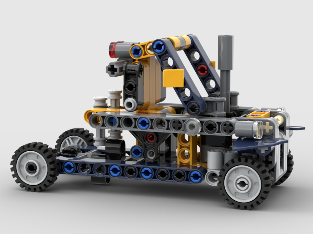 LEGO MOC Truck Tractor with Two Cylinder Engine by Raptor9889 ...